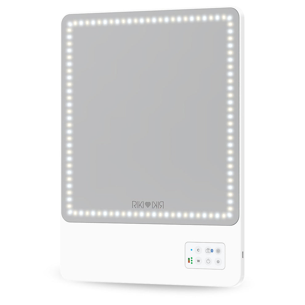 RIKI SKINNY DUO The Ultimate Warm & Cool Lighting LED Makeup Mirror ...